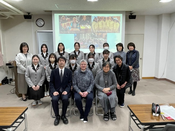 10月24日（月）Sr. Anne Wachterの来校｜新着情報｜札幌聖心女子学院 中学校・高等学校